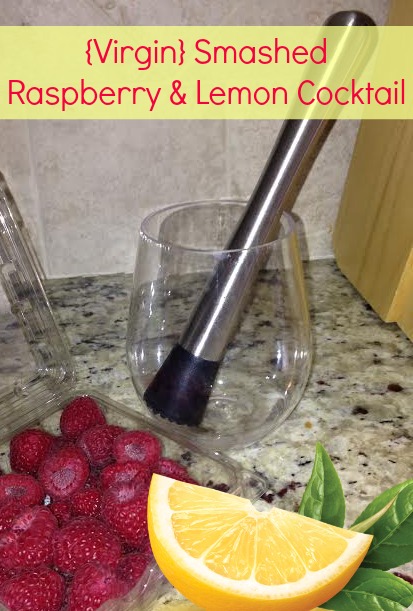 Smashed Raspberry and Lemon Cocktail Recipe • The Naptime Reviewer