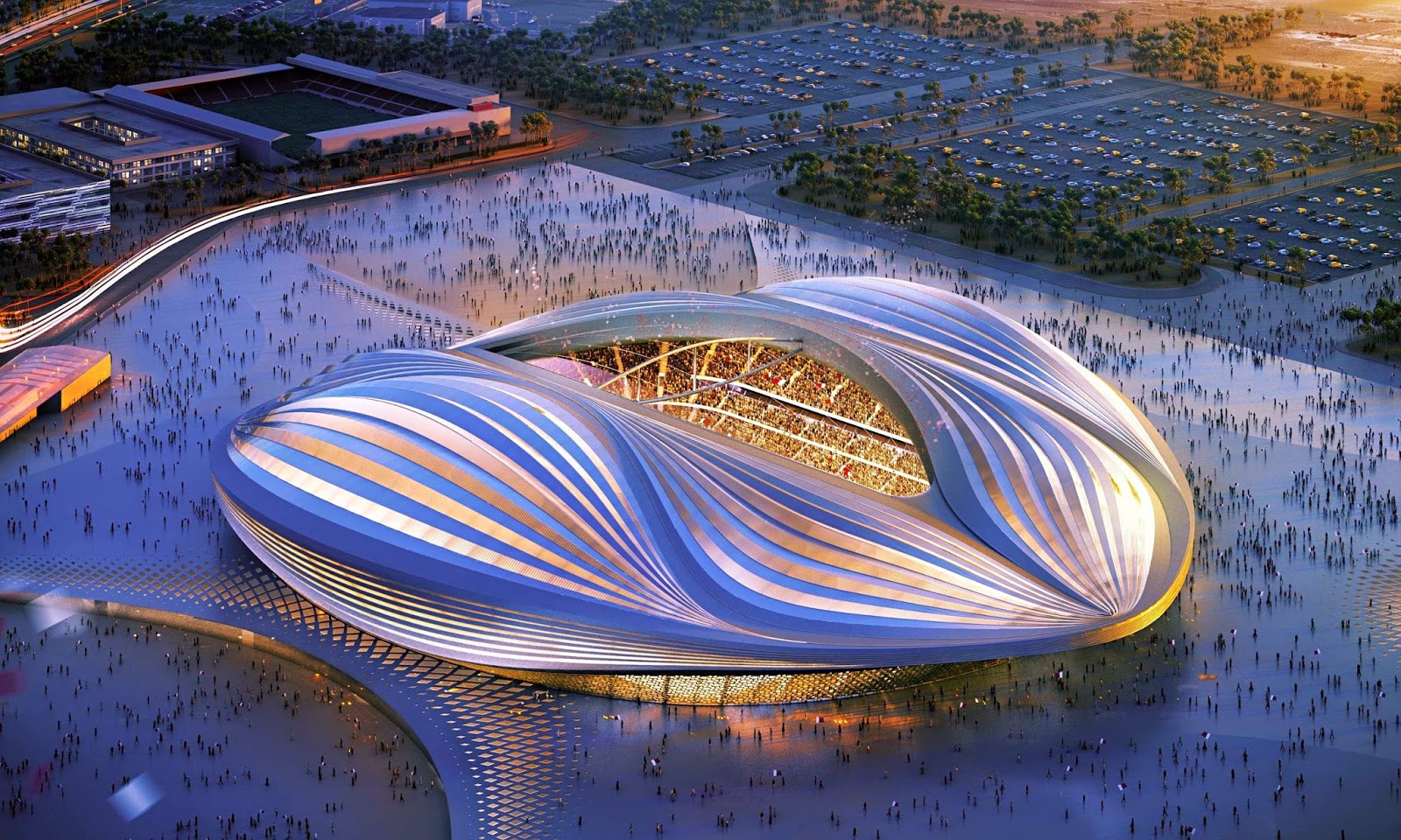 Qatar World Cup stadium !!! - FC Barcelona news