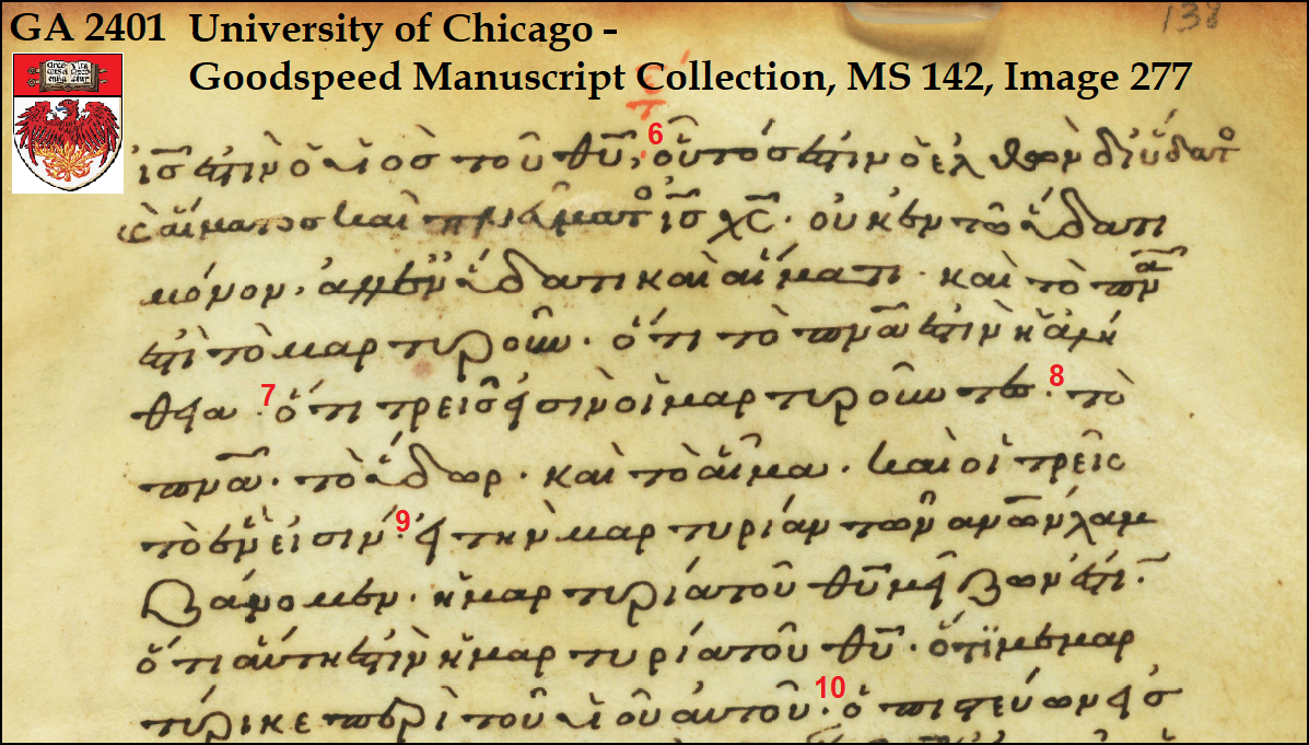 The Text of the Gospels: The Comma Johanneum and Greek Grammar