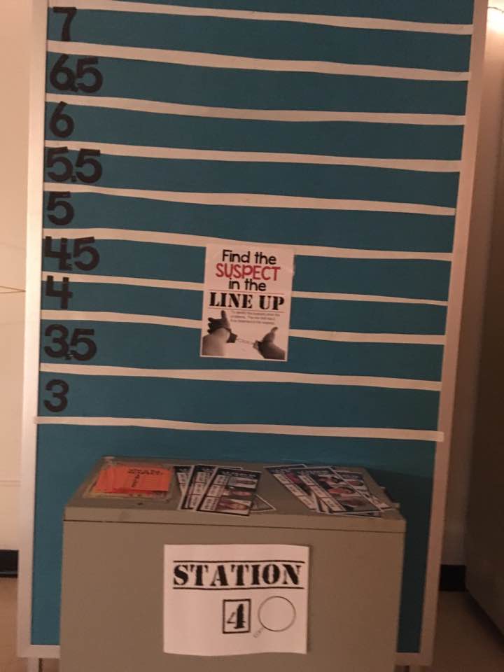 Scissors and Crayons: Crime Scene Math Investigations