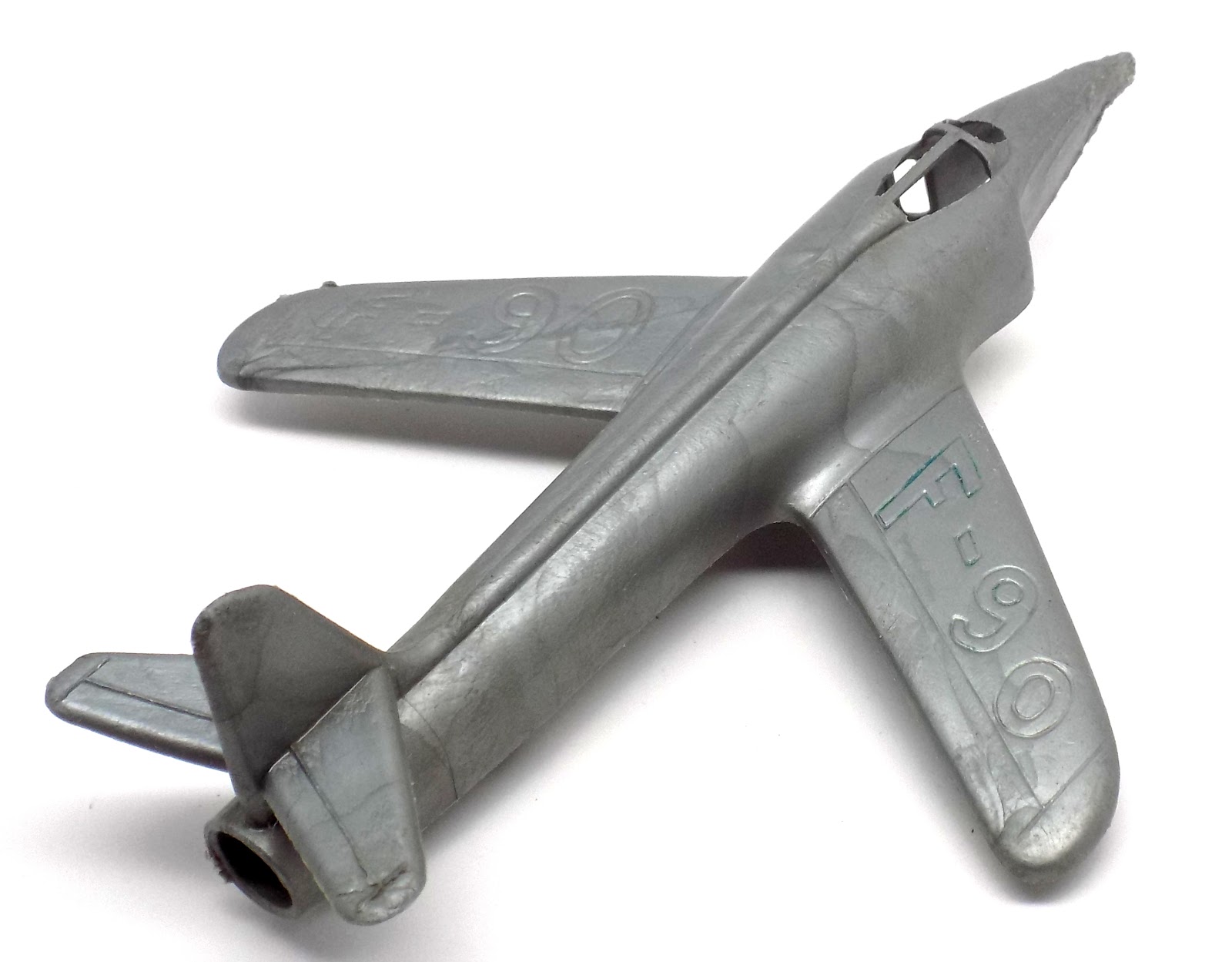 Toys and Stuff: Eldon F-90 (XF-90A) Jet - Silver/Gray SP