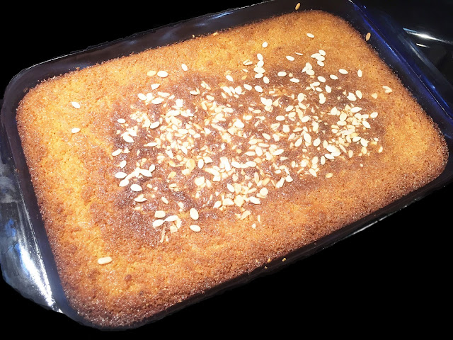 Dum Ka Rote Halwa (Baked Semolina Pudding)