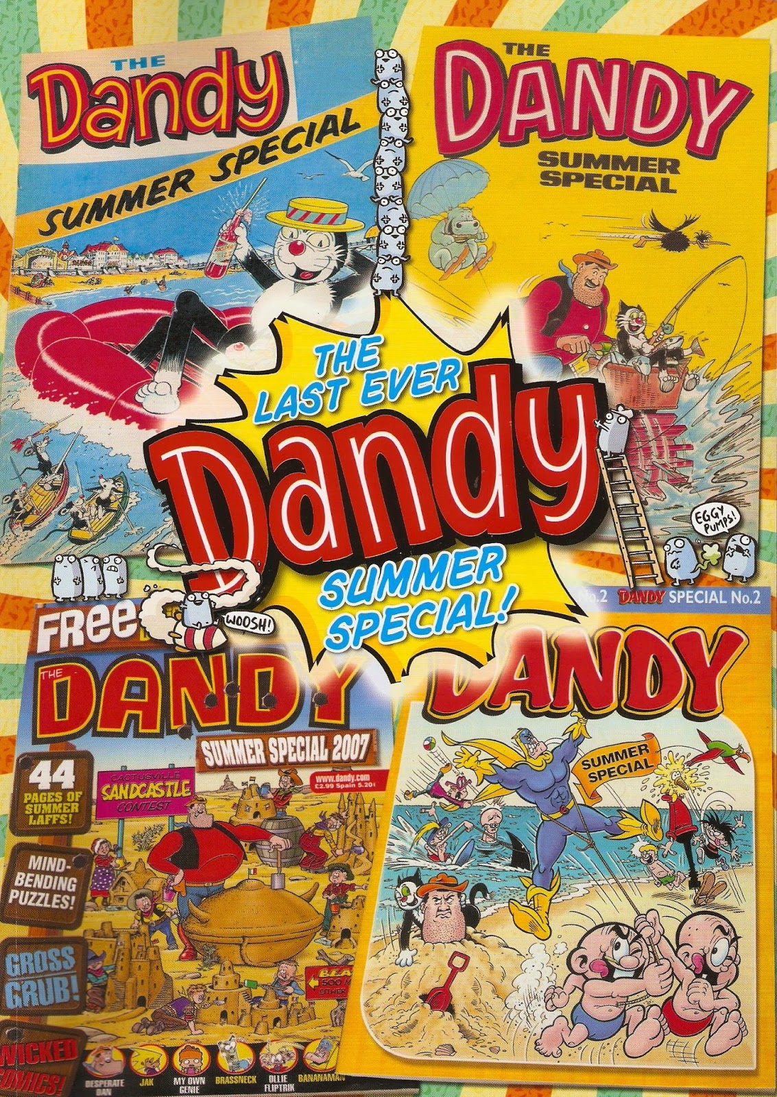 Wacky Comics!: The Last Ever Dandy Summer Special
