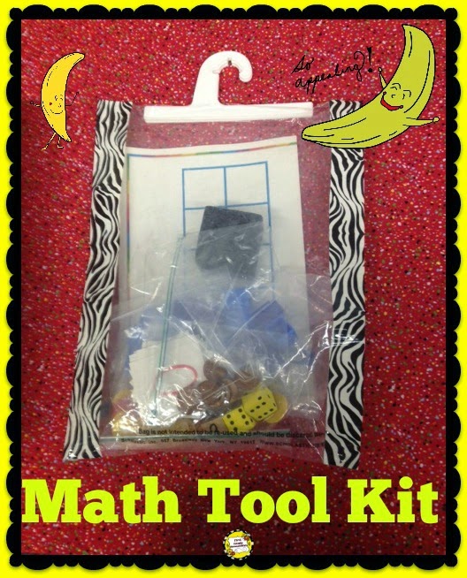 First Grade Bloomabilities: Math Tool Kits: Huge Timesaver!