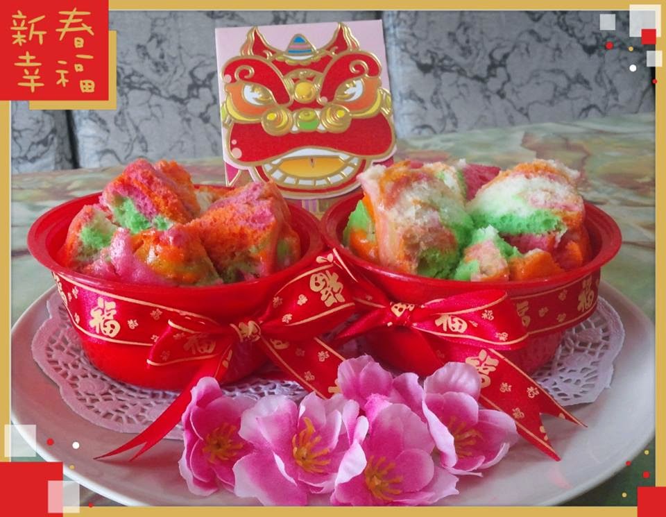 Colourful coconut fatt kueh - by Vonne VI | Baking's Corner WorkShop