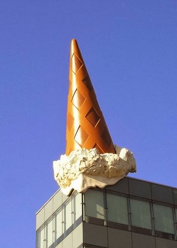 Léonart: Claes Oldenburg, Cornet de glace, 1980. Neumarkt Galerie ...