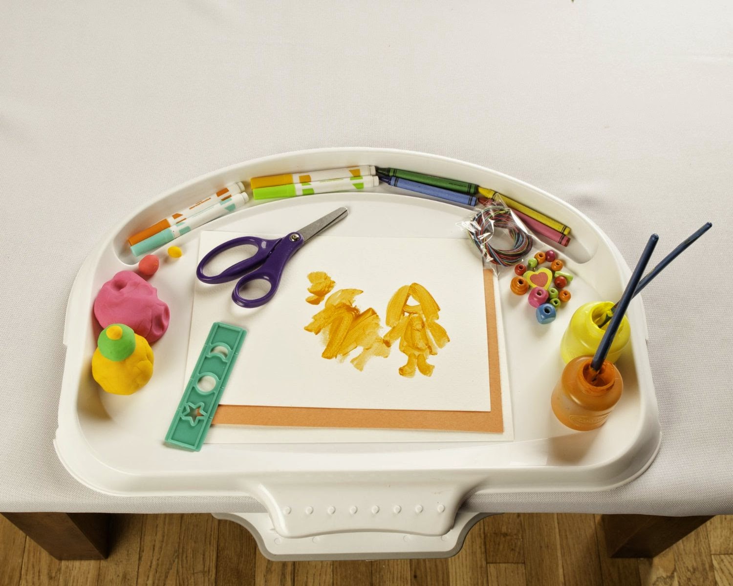 Bring Your Toddler To The Dinner Table with the Tidy Table Tray ...