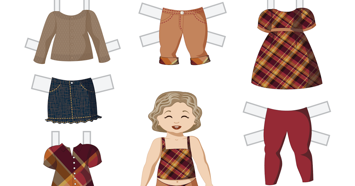 Paper Doll School: Toddler Fashion Friday - Riley