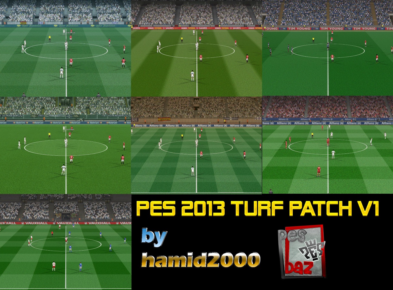 PES 2013 Turfs - ZPES-PATCH