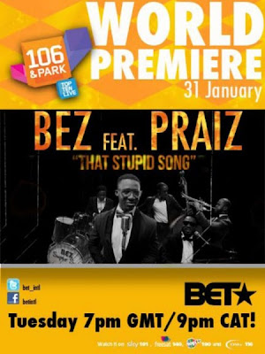 Bez is first Nigerian artist to premiere video on BET's 106 & Park