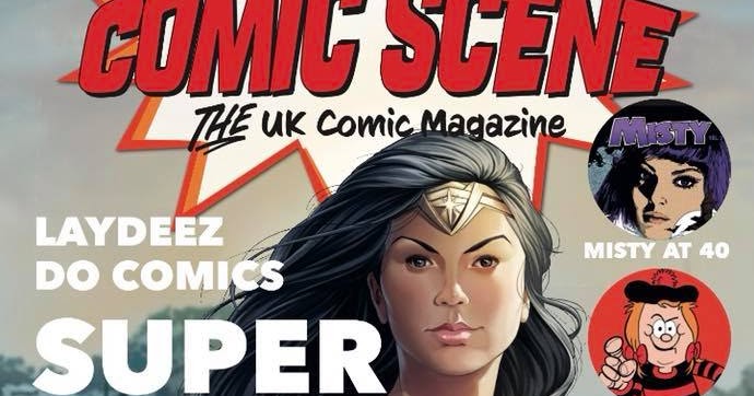 BLIMEY! The Blog of British Comics: Comic Scene No.1 cover revealed