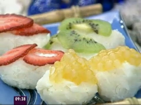É Coisa da Paty: Sushi Doce - Receita do Mais Você