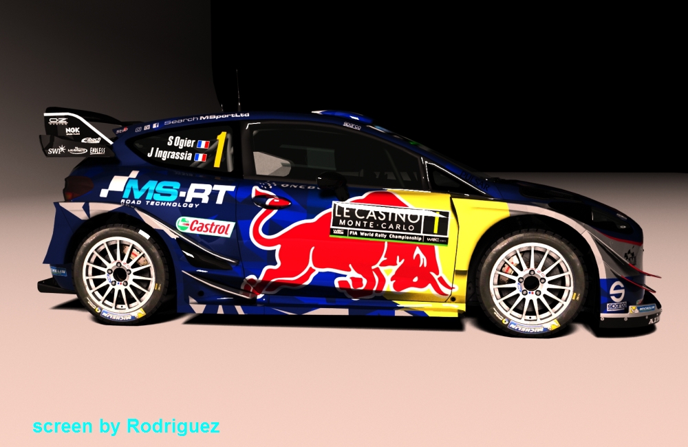 RBR+: Ford Fiesta WRC 2017 - more progress