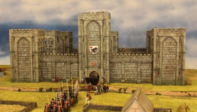 Wargame News and Terrain: Renedra: New Plastic Modular Castle and ...