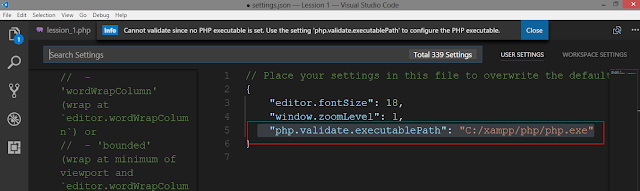 Fix Kh ng Ch y File php Trong Visual Studio Code Fix Cannot Validate Since No PHP Executable Fix Kh ng Ch y File php Trong Visual Studio Code Fix Cannot Validate Since No PHP Executable