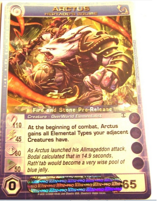 Chaotic: Down Under: Look it's Arctus! Hear me Roar!