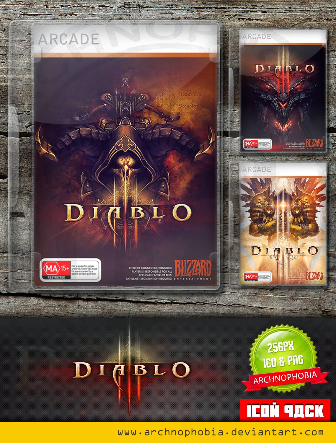 ArchnophobiA: Diablo III (ICONS PACK)