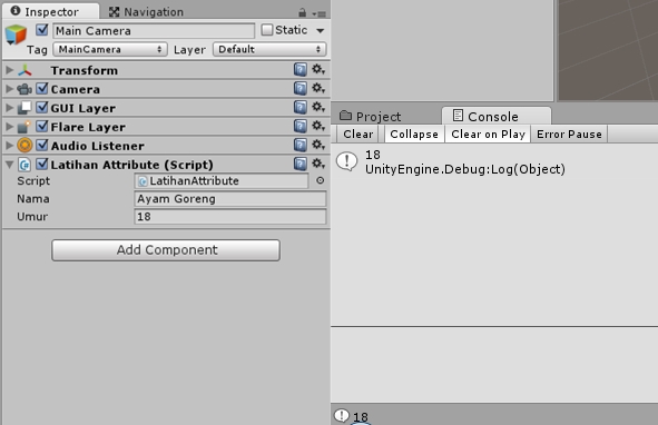 Unity Tutorial Indonesia Attribute Serializefield