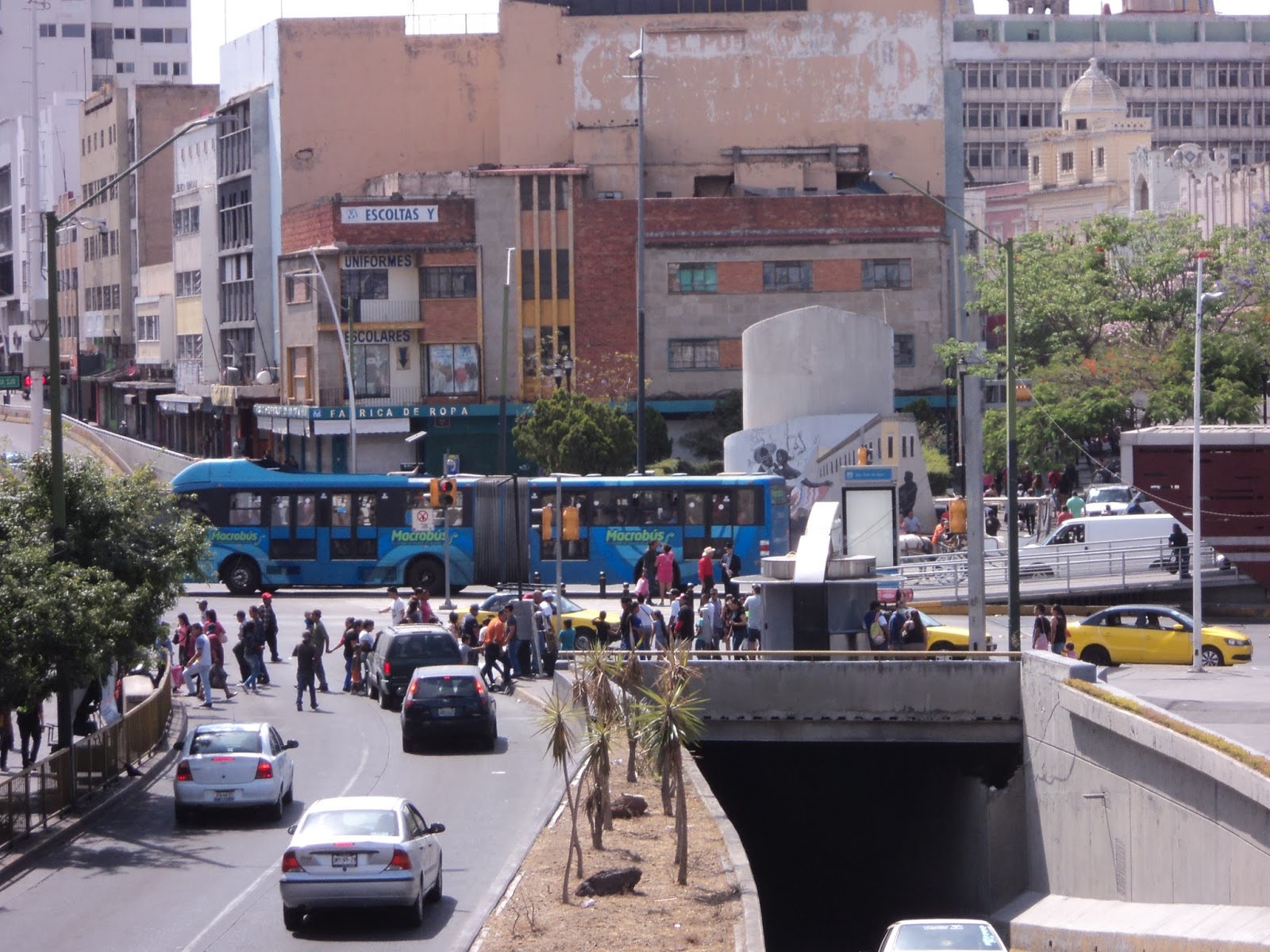 Sistema Macrobús.Guadalajara,Jalisco 1.