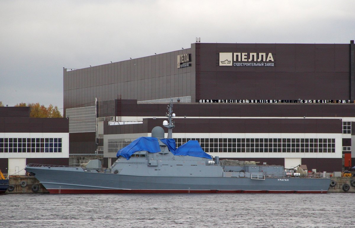 Military and Commercial Technology: 1st Project 22800 Karakurt Corvette ...