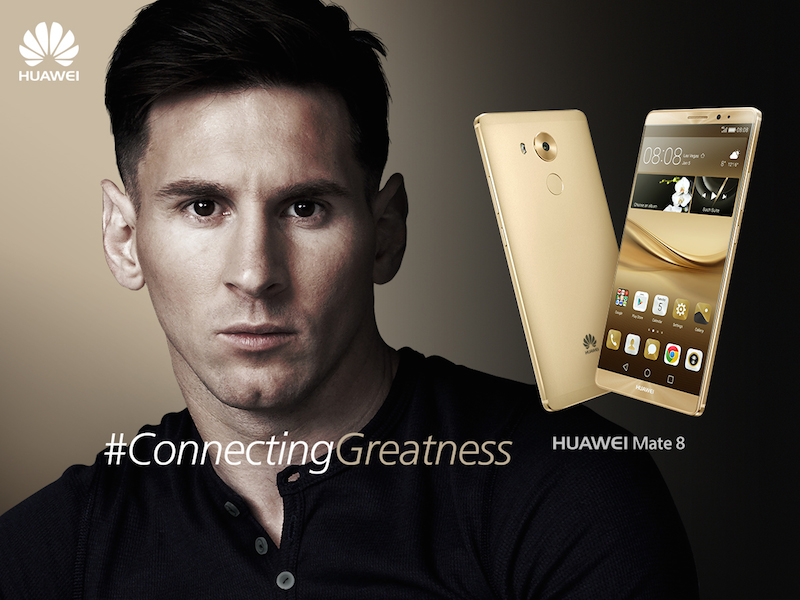 Huawei Signs Lionel Messi as Brand Ambassador (Photos & Video ...