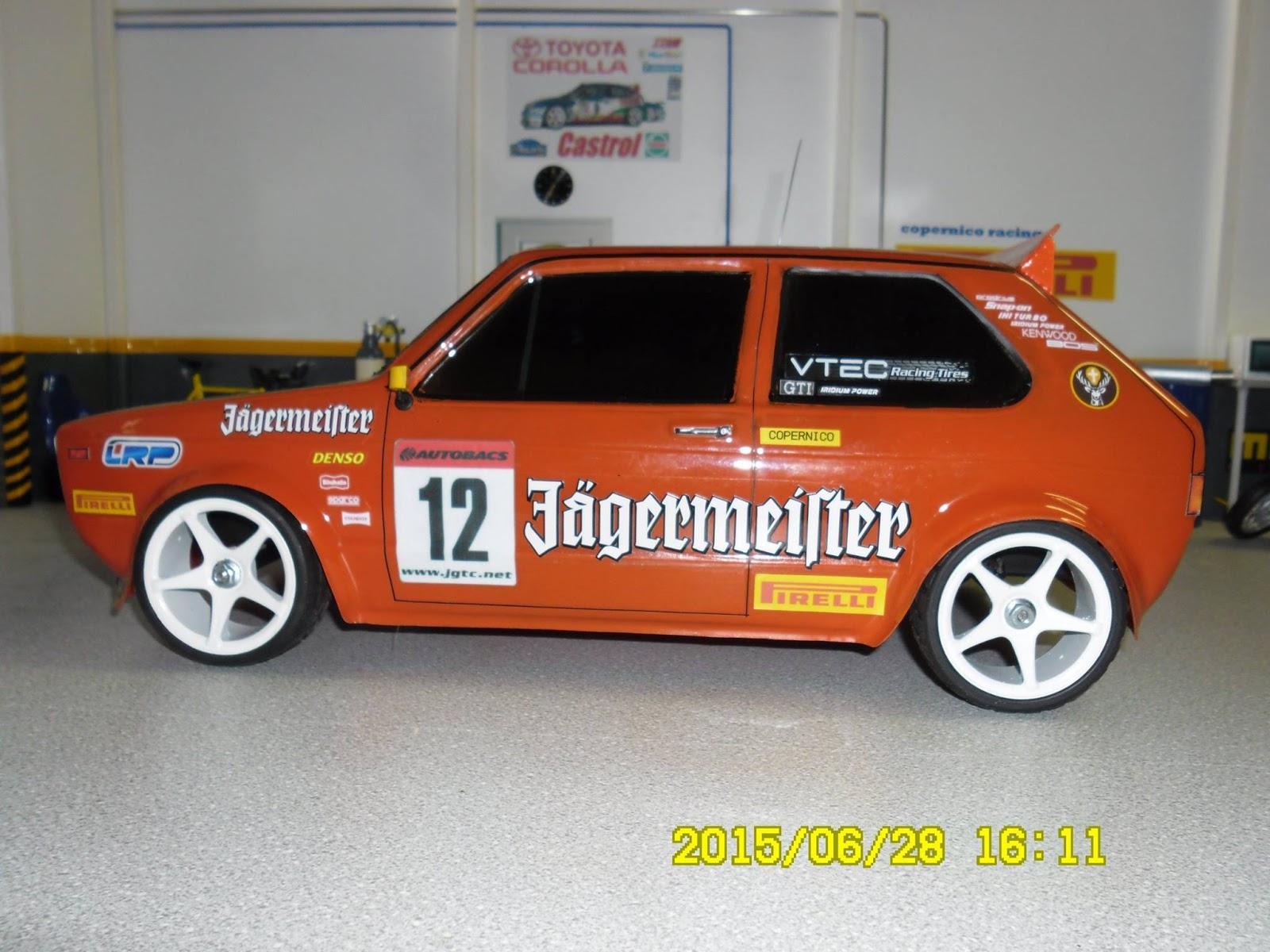 VIP RC BODY: RC VW GOLF GTI MK1