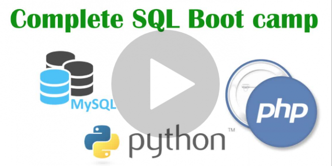 Chia Sẻ Khóa Học Complete SQL Bootcamp with MySQL, PHP & Python [Khóa 9576 A] | Nhà Sách Tin Học