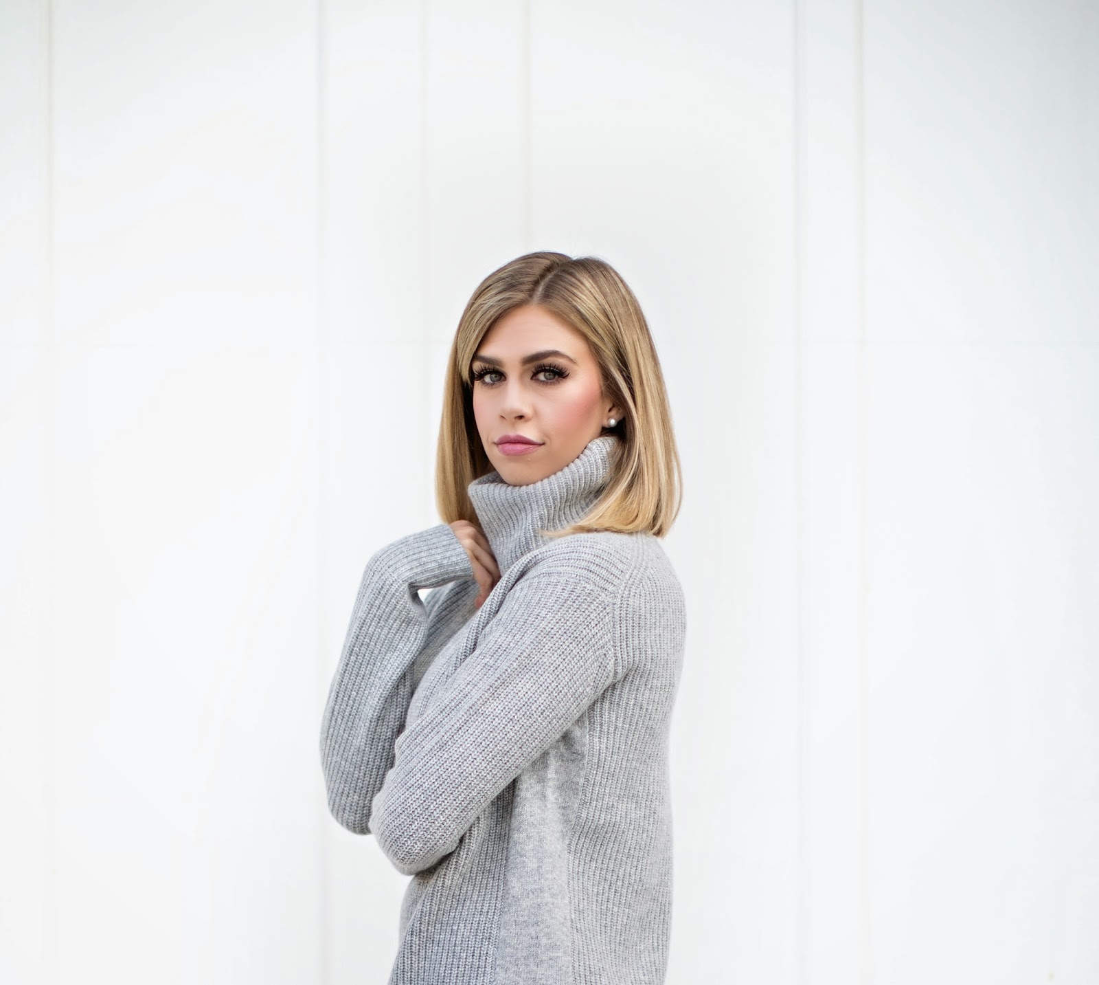 Kensington Way: Outfit: Grey on a Gloomy Day