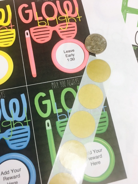 School Scratch Off Tickets- EASY - Stephanie McConnell/Principal Principles