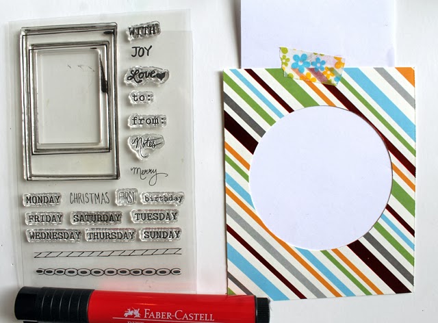The Aviary: Tutorial Tuesday: Stamping in a Circle