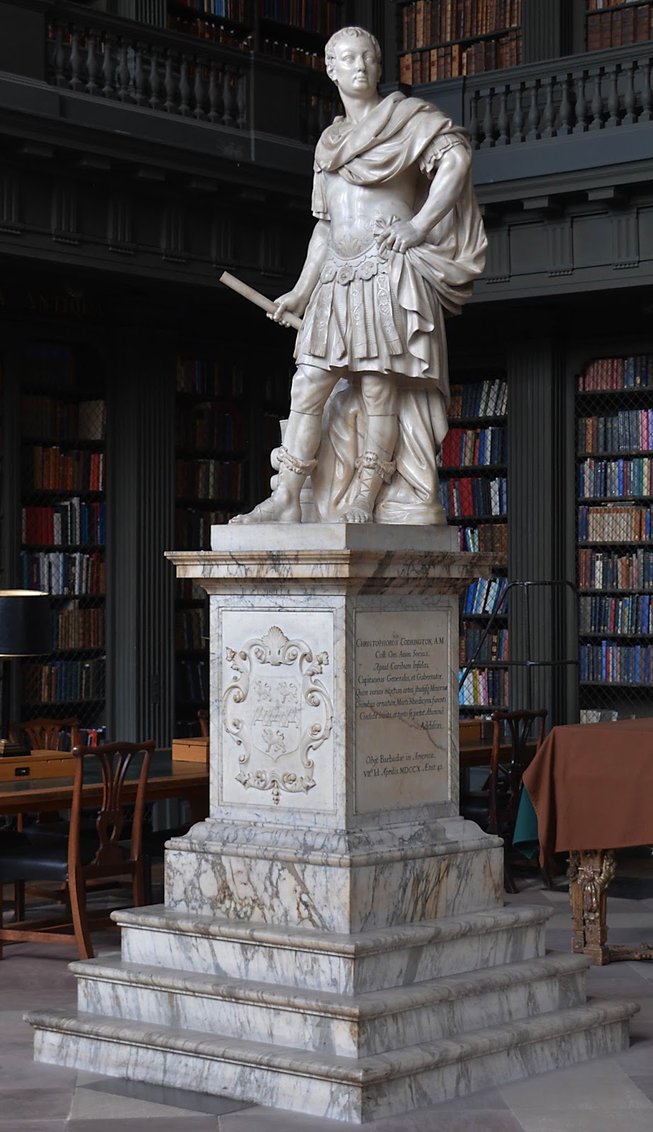 Bath, Art and Architecture: Statue of Christopher Codrington by Henry ...