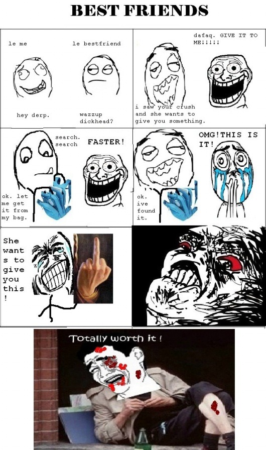 Best Friend Trolling | L.M.A.O.4.U - Comics, Troll Picx