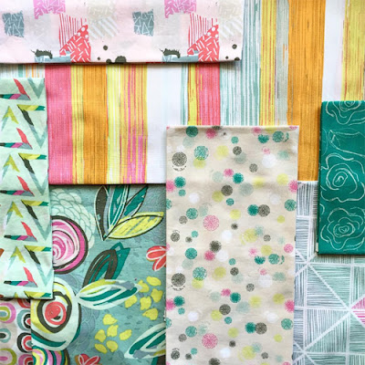 print & pattern: FABRICS - chalk paint by AGF