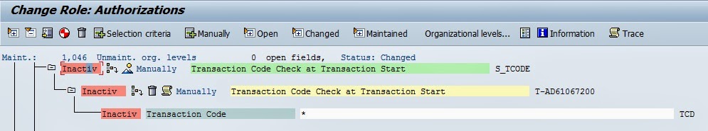 SAP Admin Tips: Creating Display Only Security Roles ~ Cryptohax Research
