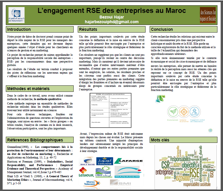 L'entreprenariat social et Developpement local: Poster scientifique sur ...