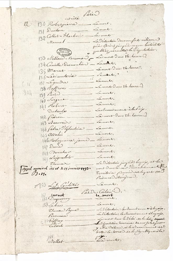 La Révolution Française par l'image: Procès et exécution de Louis Capet ...