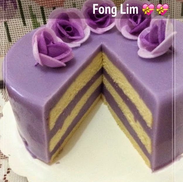 Isokie's 我要旅行: Yam Layer Cake 芋头千层蛋糕