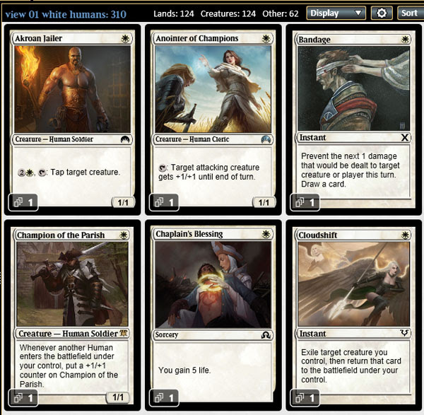 Magic the Gathering Adventures: [Legacy] White Humans from Innistrad ...