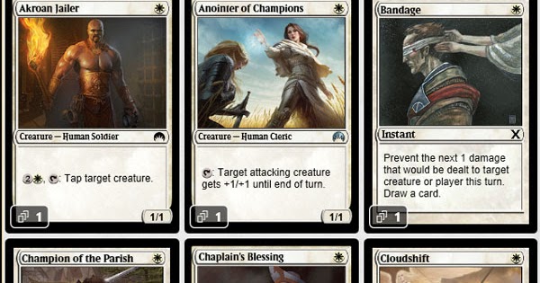 Magic the Gathering Adventures: [Legacy] White Humans from Innistrad ...