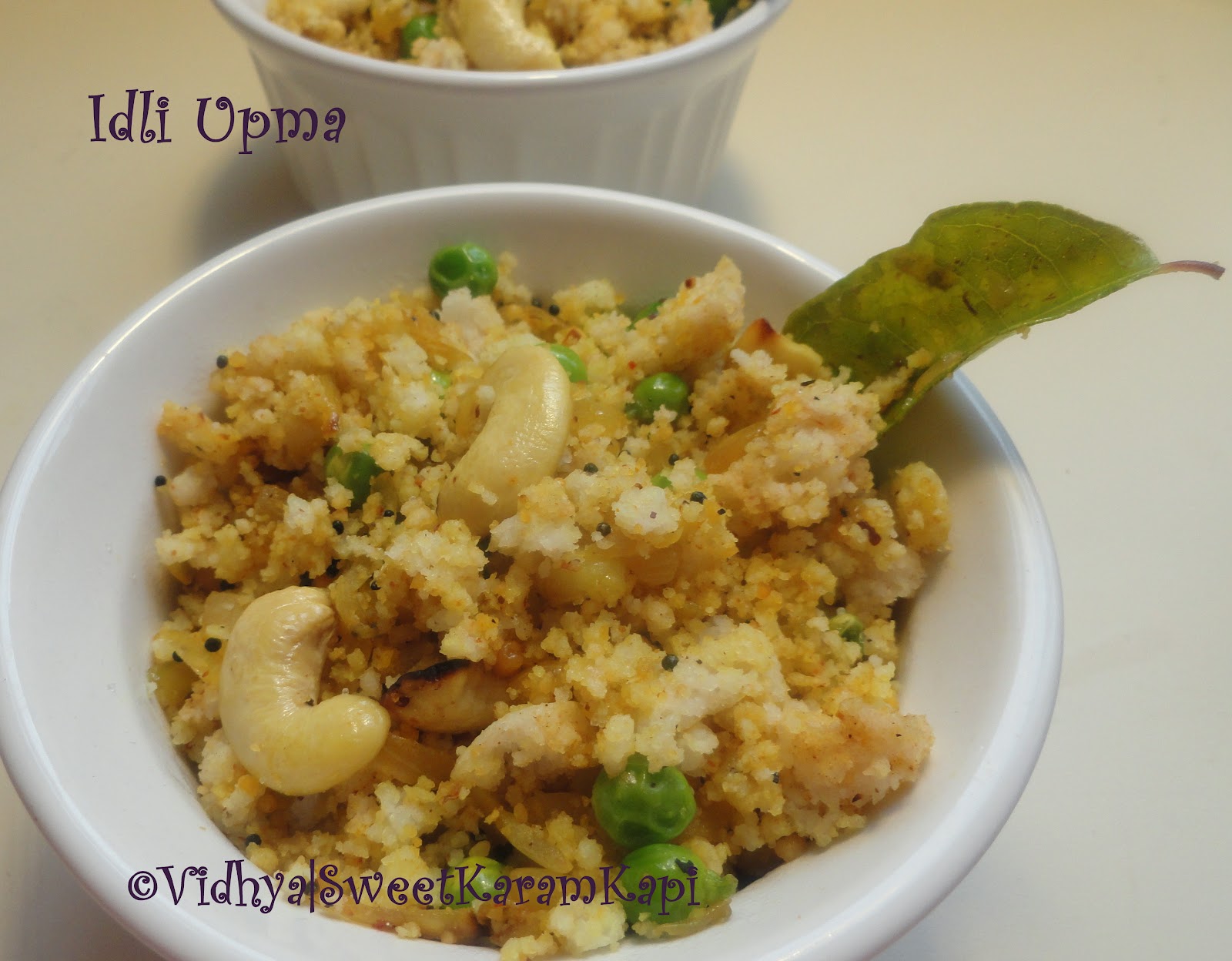 Sweet Karam Kapi :): Idli Upma