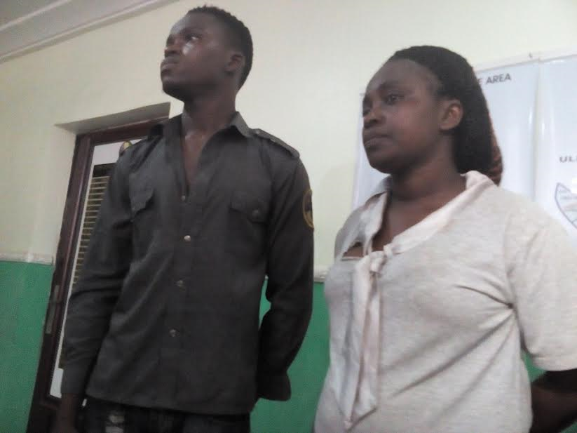 Photos: Imo state Police command parade Mother & Son who stole a day ...