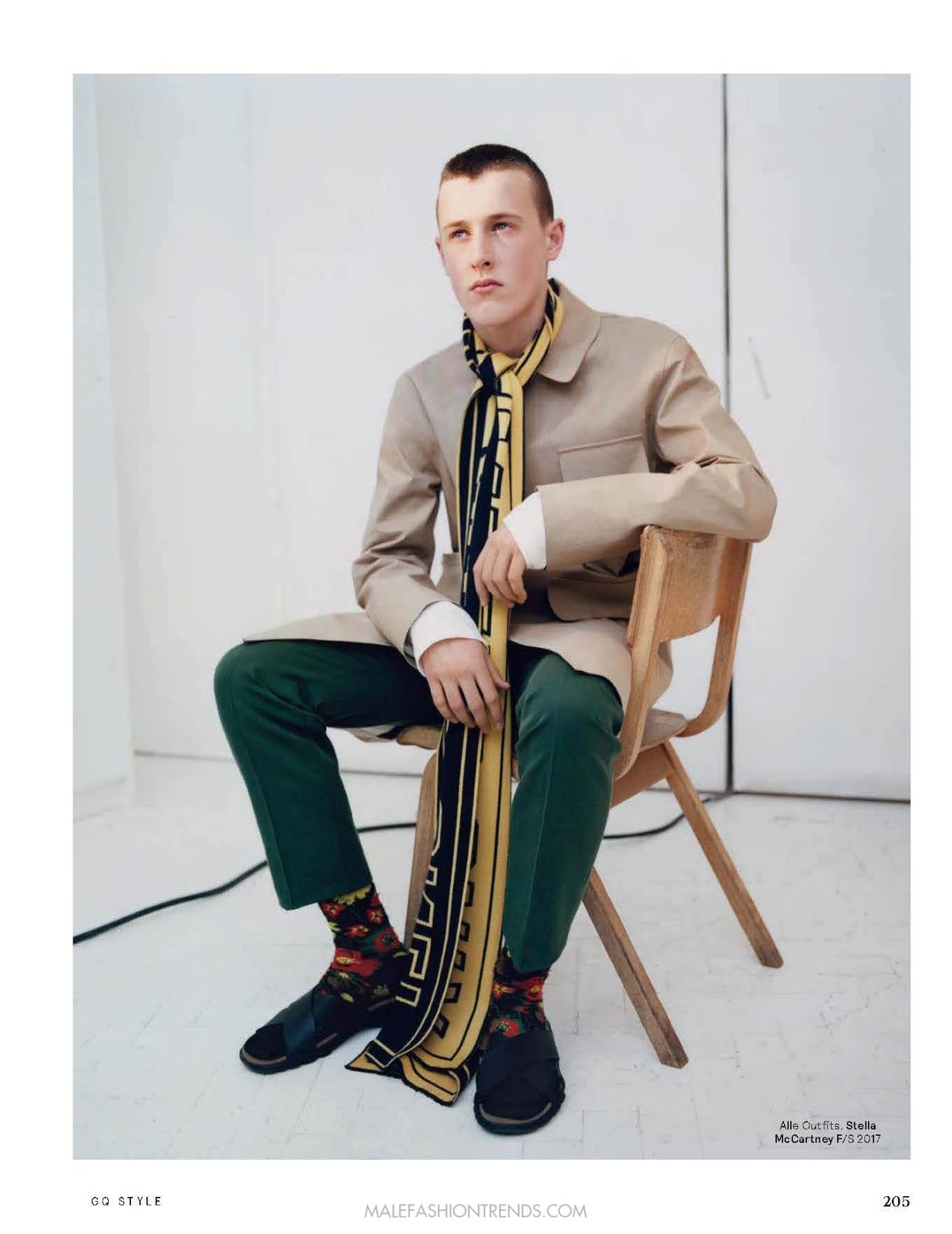 Editorial por Lawrence Ellis para GQ Style Alemania