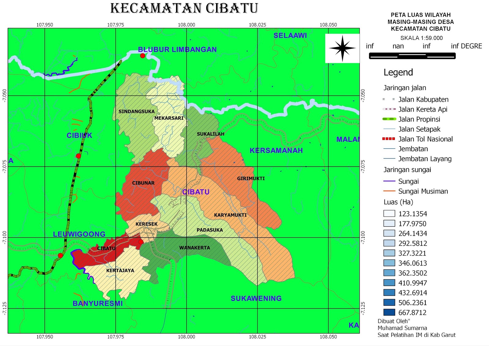 KECAMATAN CIBATU KABUPATEN GARUT