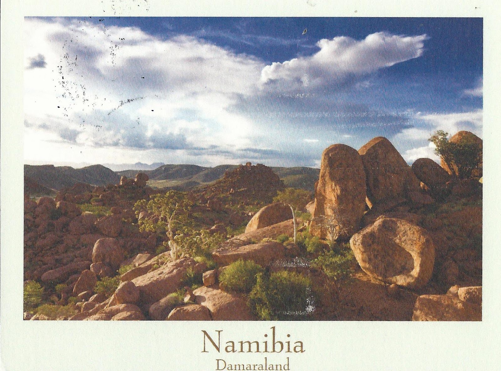 A Journey of Postcards: Damaraland | Namibia
