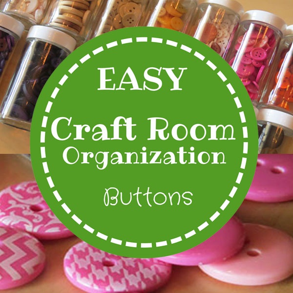 CreativeSteph13: Easy Craft Room Organization: Button Storage