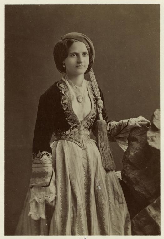 Photograph - Greek Woman Late 19th-20th Century