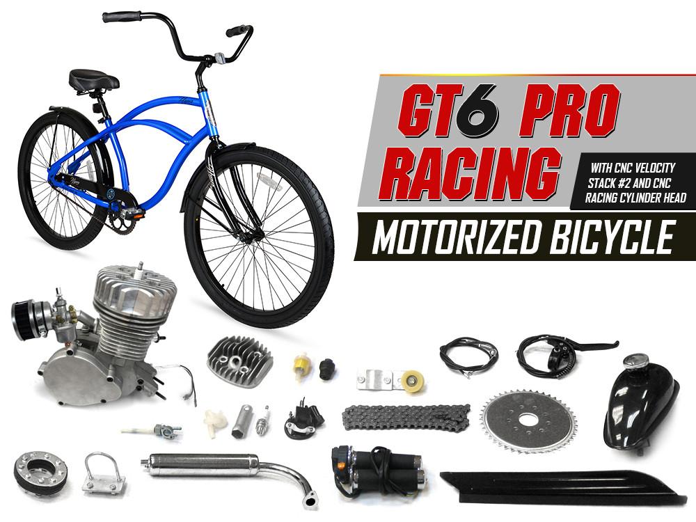 Bicycle Engine Parts: Motorized Bicycles - GT6 Pro Racing 66cc/80cc ...