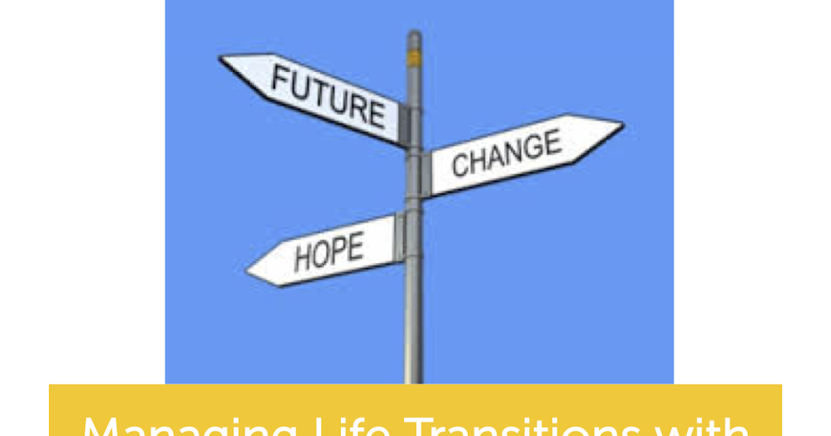 Shoreline Area News: Managing Life Transitions with Confidence