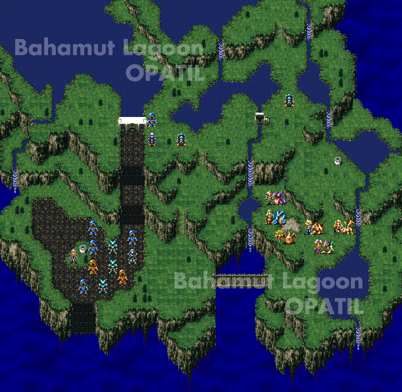 Dragão Bêbado: Review - Bahamut Lagoon