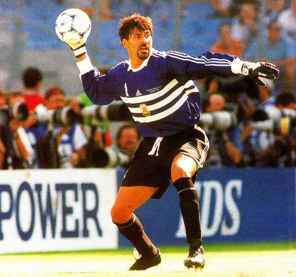 Porterazos de los 90 las mejores fotos de los mejores porteros.: Carlos Roa